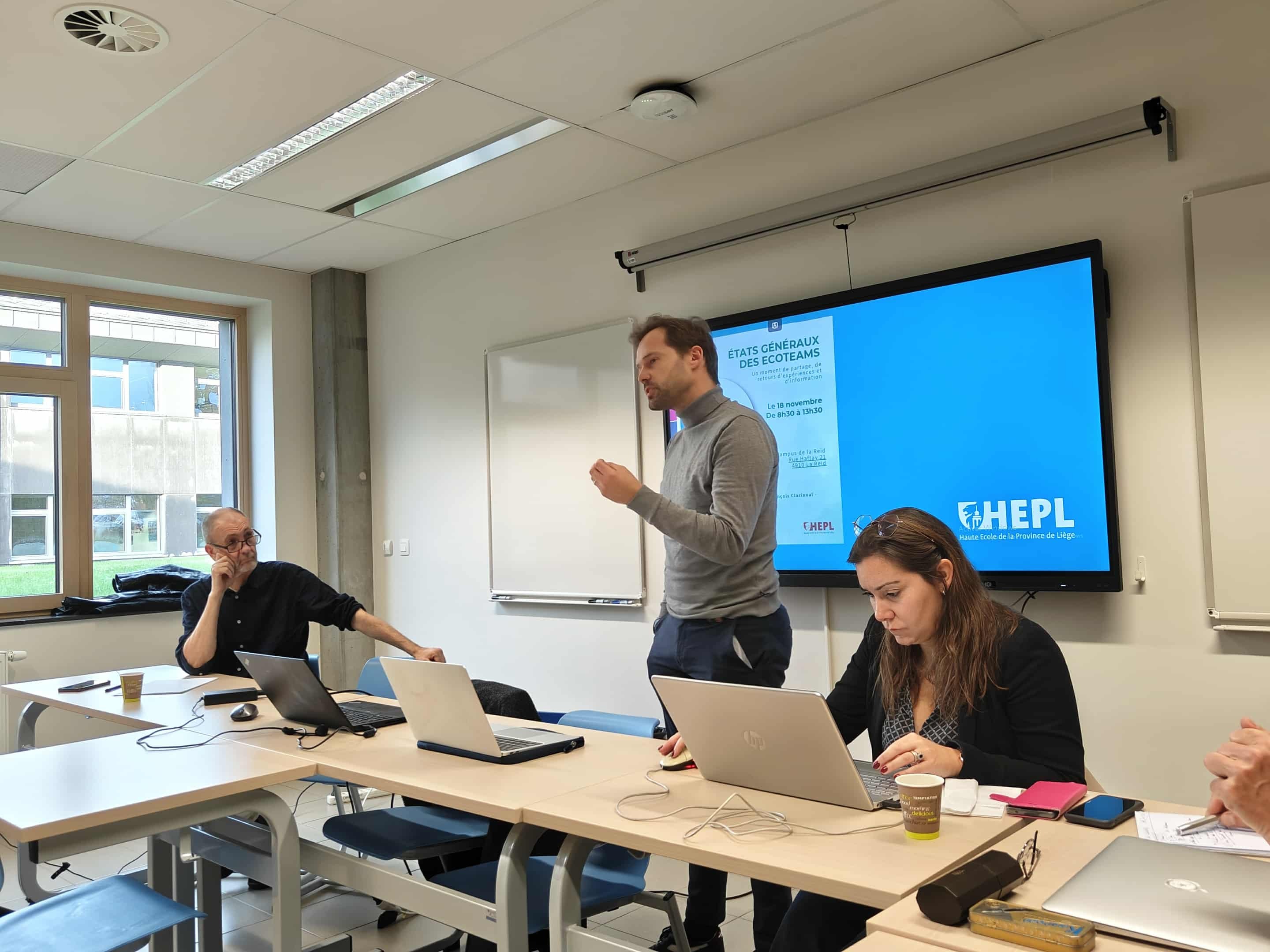 Etats Généraux des EcoTeams, acte 1 | HEPL